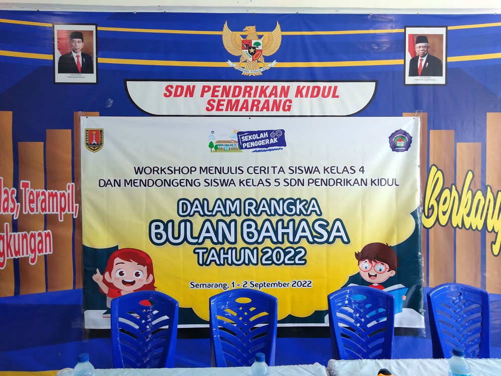 WORKSHOP MENULIS DAN MENDONGENG KELAS 4 DAN 5